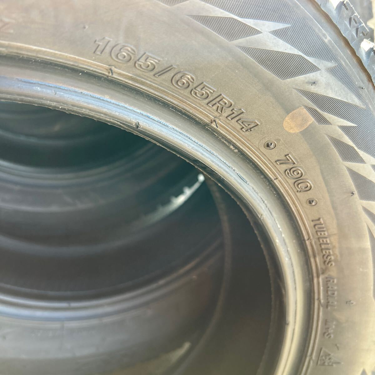 Yahoo!オークション - ブリヂストンVRX2 165/65R14 4本セット 20年式