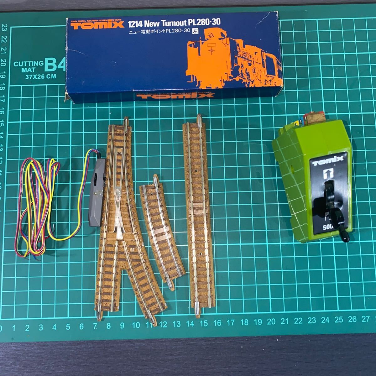 Yahoo!オークション - TOMIX Nゲージ 旧型ニュー電動ポイントPL 280-30...