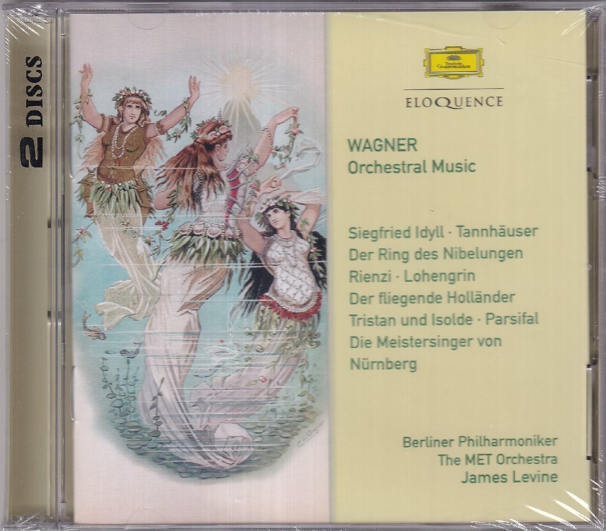 Yahoo!オークション - DG ワーグナー 管弦楽曲集 レヴァイン/BPO MET 2...