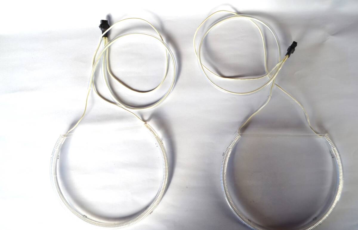 Yahoo!オークション - 1円～CCFL/C型 カバ－付イカリング・ホワイト・...