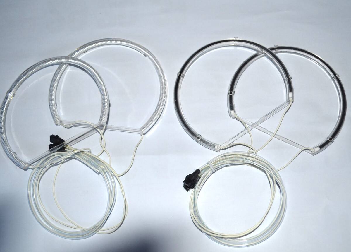 Yahoo!オークション - 1円～CCFL/C型 カバ－付イカリング・ホワイト・...