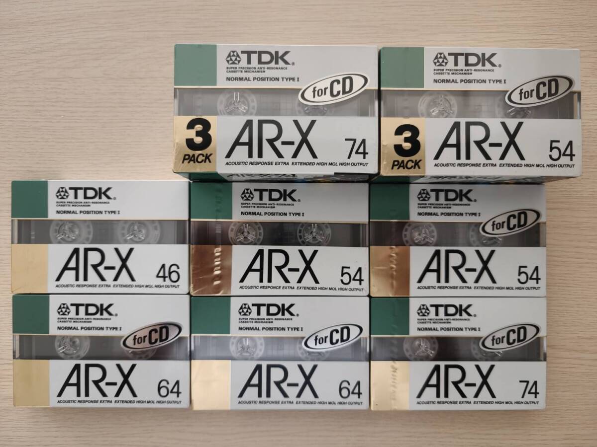 Yahoo!オークション - TDK AR-X 46 x 1 54 x 5 64 x 2 74 x 4 ノーマル...