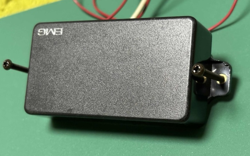 Yahoo!オークション - 1980年代製 EMG HB BLACK Pickup BASS BK ピック...