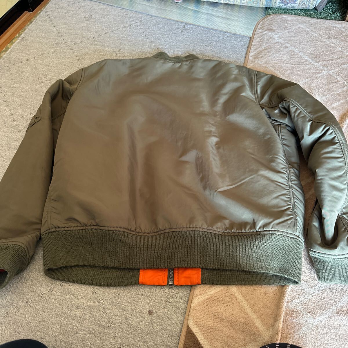 Yahoo!オークション - ラルフローレン ミリタリー ジャケット MA-1 フ...