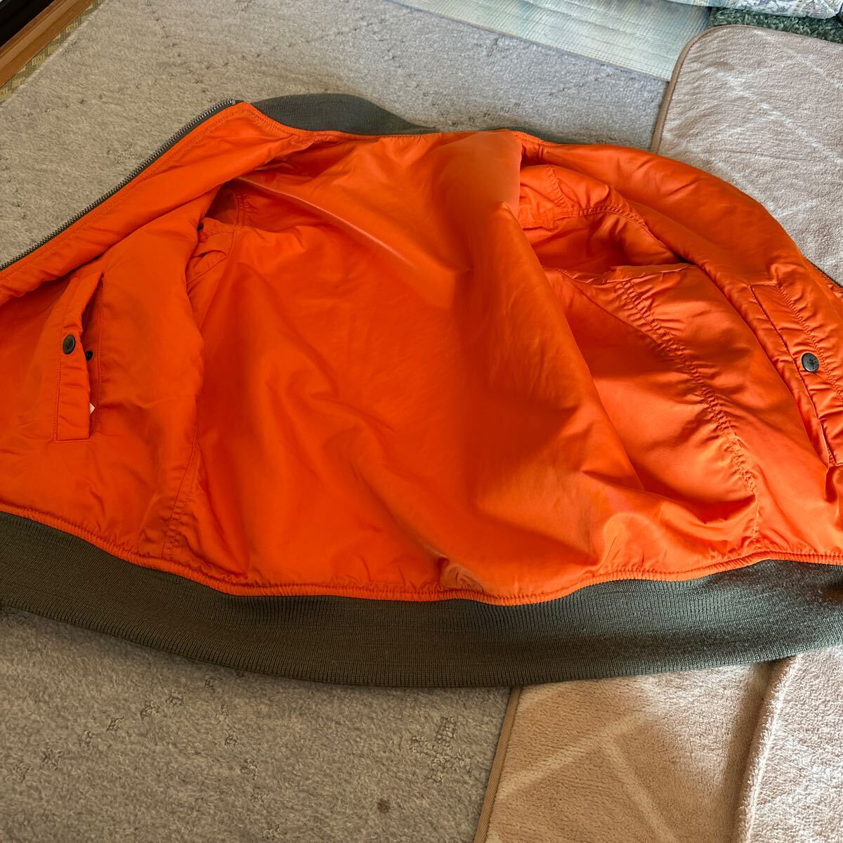 Yahoo!オークション - ラルフローレン ミリタリー ジャケット MA-1 フ...