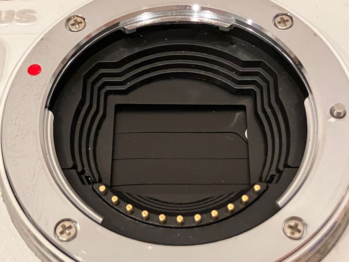 Yahoo!オークション - 塩a048 OLYMPUS PEN Lite E-PL6 ボディ ミラーレ...