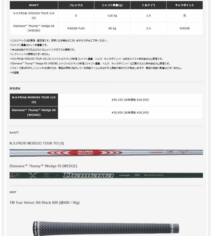 Yahoo!オークション - 新品 テーラーメイド ミルド グラインド ハイト...