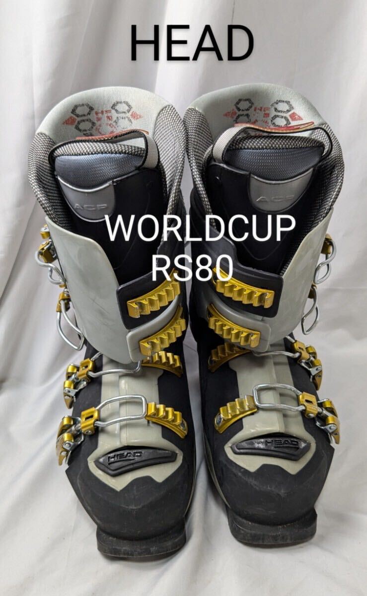 Yahoo!オークション - HEAD ヘッド ワールドカップ RS80/28.5㎝/FLEXIN...