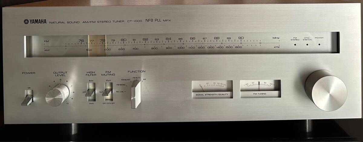 YAMAHA AM/FM ステレオチューナー CT-1000|チューナー YAMAHA AM/FM ステレオチューナー CT-1000|チューナー