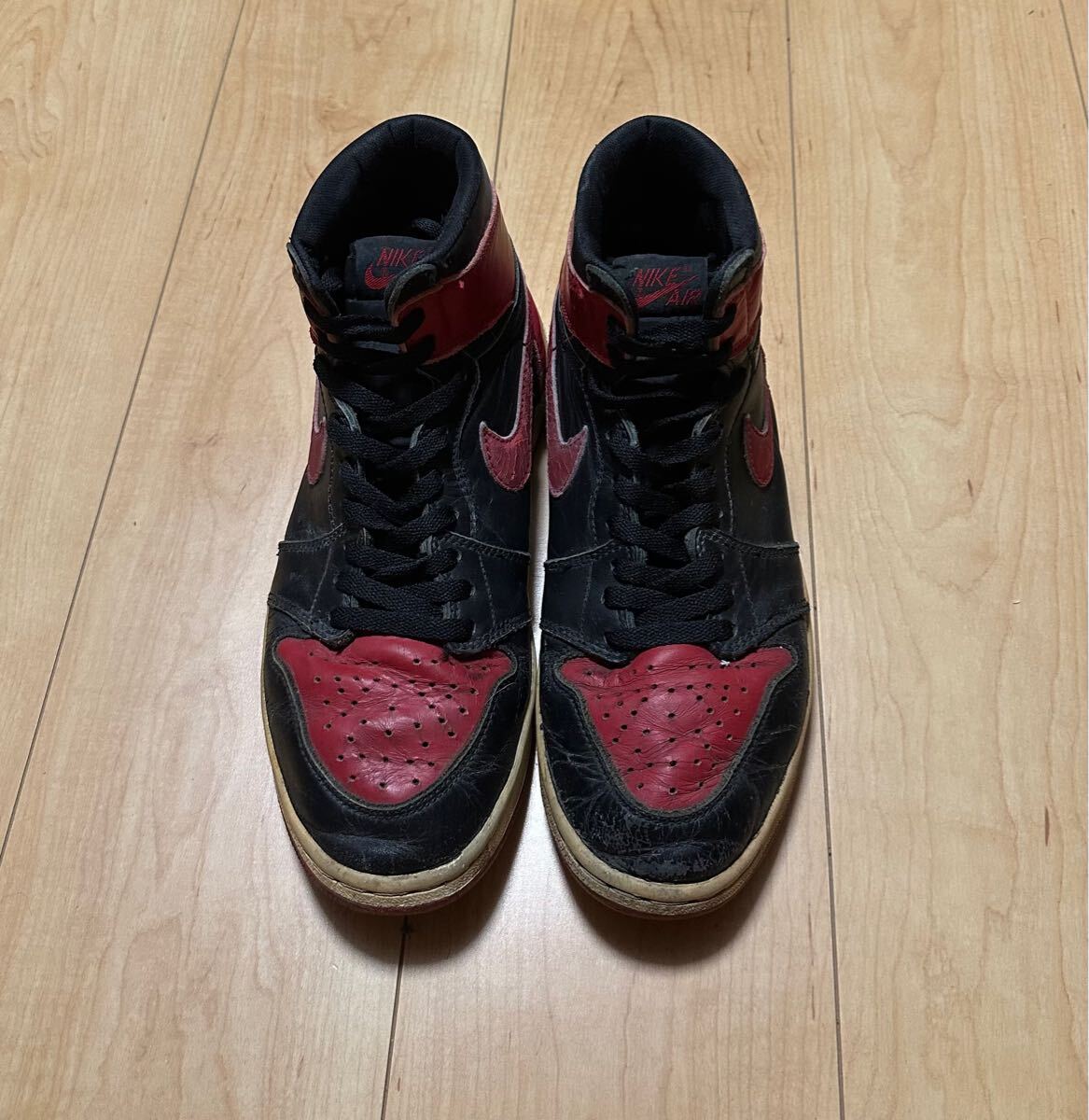 早い者勝ち NIKE AIR JORDAN1 94 bred banned 赤黒 ナイキ エア 早い者勝ち NIKE AIR JORDAN1 94 bred banned 赤黒 ナイキ エア