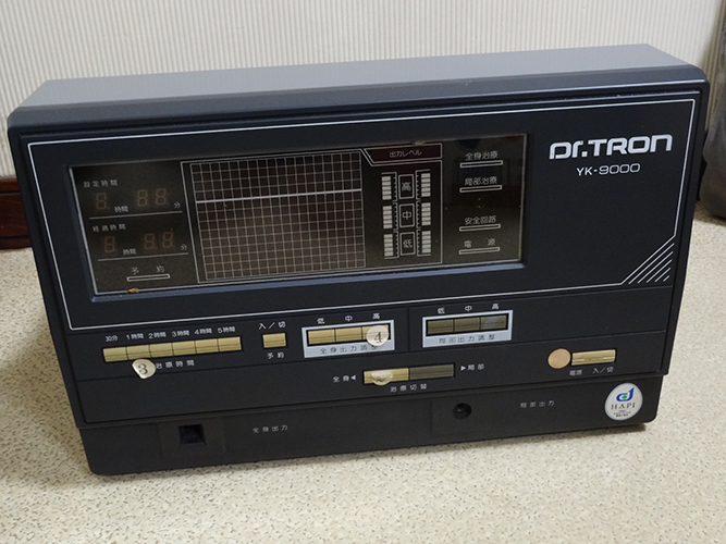 Dr.TRON ドクタートロン YK-9000 家庭用 高圧電位治療器 電子治療器 健康器具(その他)｜売買されたオークション情報、yahooの商品情報をアーカイブ公開 - オークファン ...