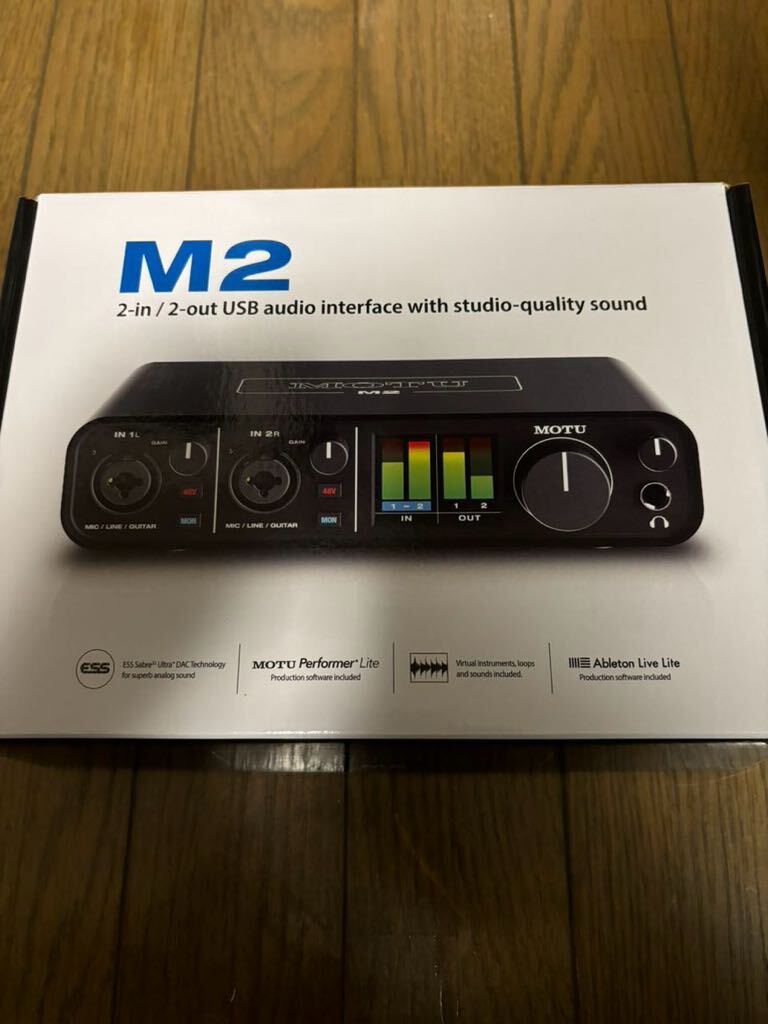 Yahoo!オークション - MOTU M2 オーディオインターフェイス モツ