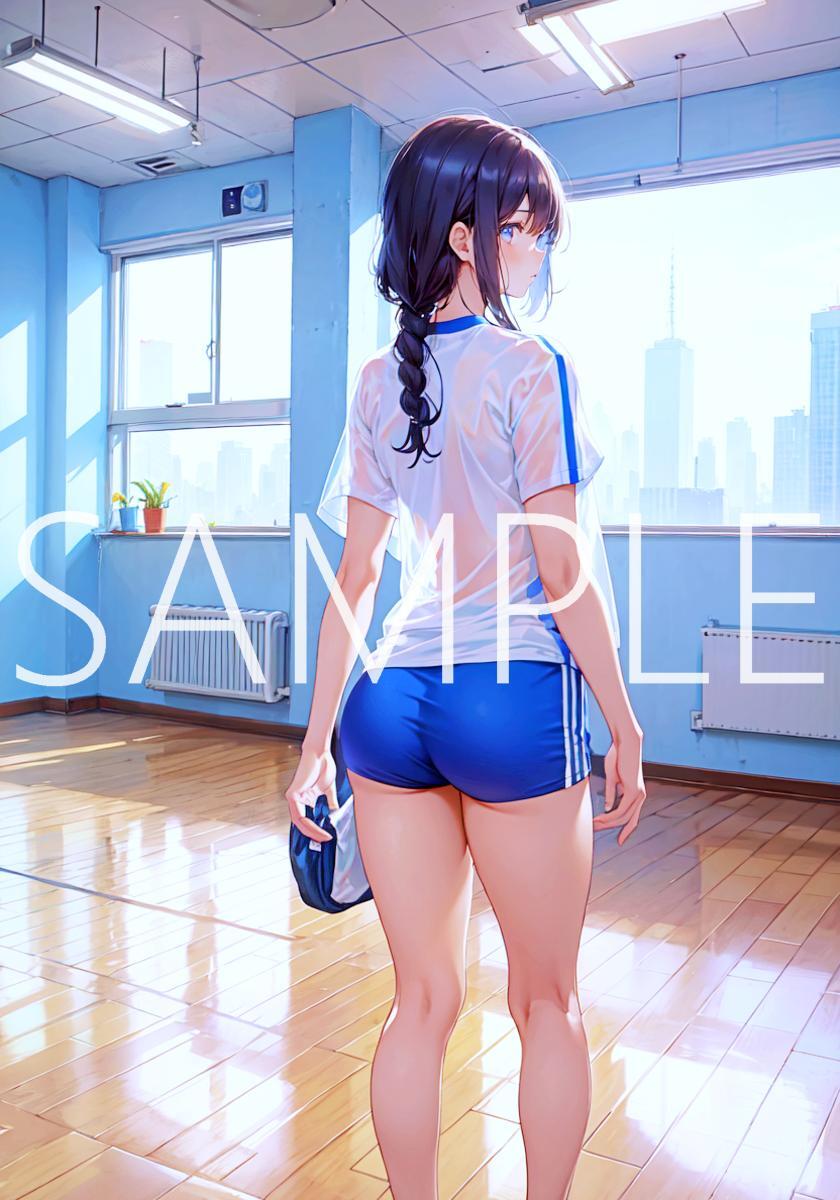 A4377 一点物 アート AI 美女 美少女 ポスター 2次元 アニメ 高画質 同人 漫画 美乳 美尻 体操服 部活 ブルマ A4 コスプレ 309(コミック、アニメグッズ)｜売買された ...