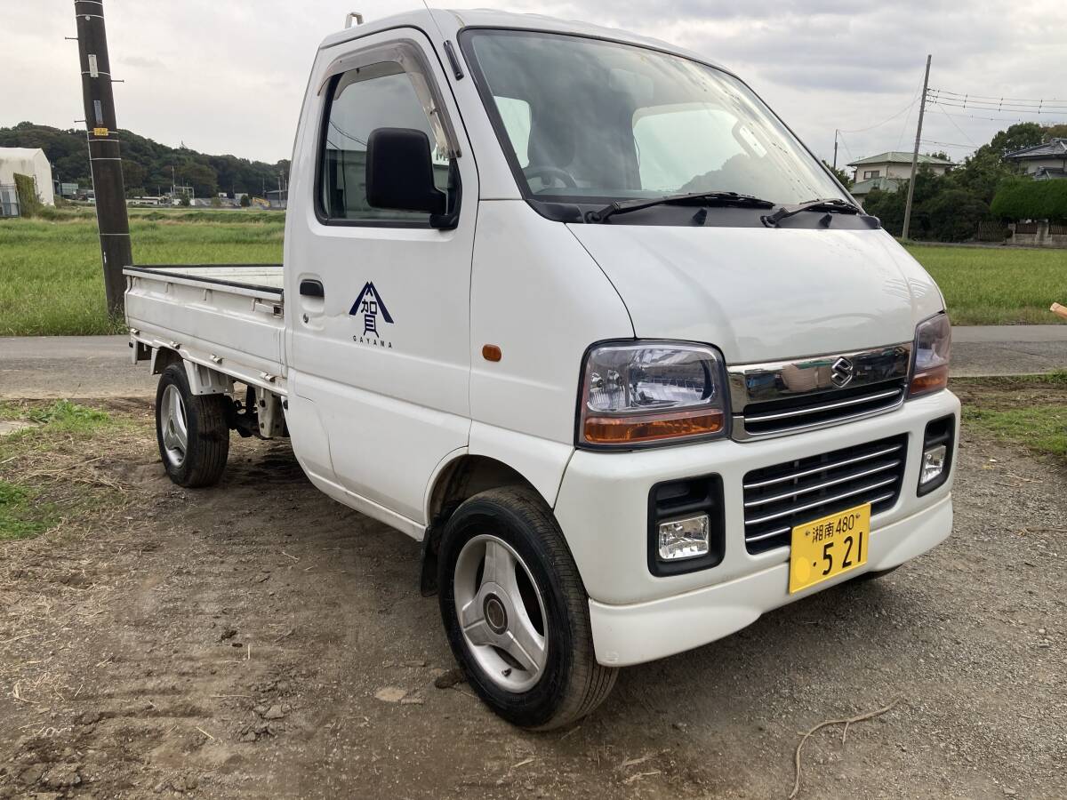 Yahoo!オークション - 【諸費用込】キャリィDB52T エブリィフェイス4WD...