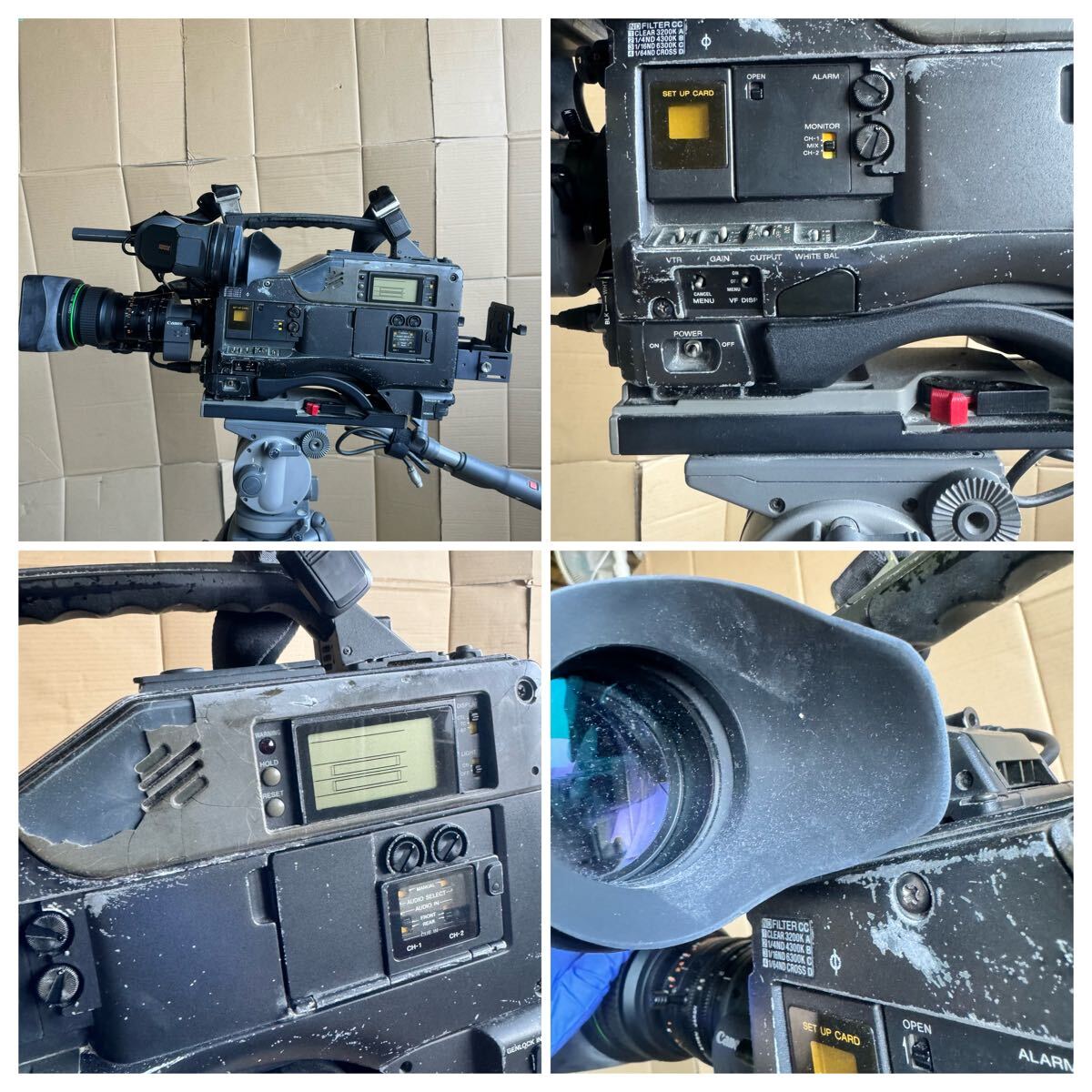 Yahoo!オークション - ジャンク SONY/ソニー HDW-700A HDCAM カムコー...