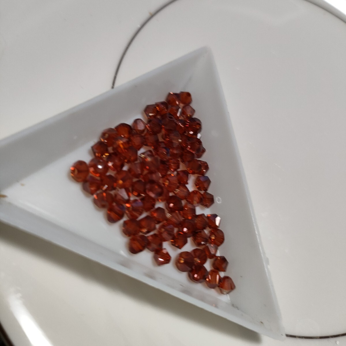 Yahoo!オークション - [4mm]スワロフスキー・ソロバン型＃5328 クリス...