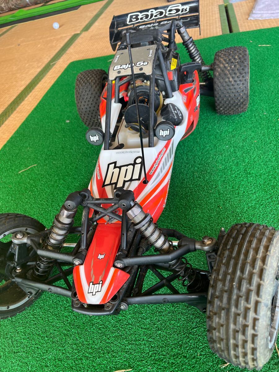 Yahoo!オークション - 動作品 HPI BAJA 5B 23CC エンジンカー ラジコン...