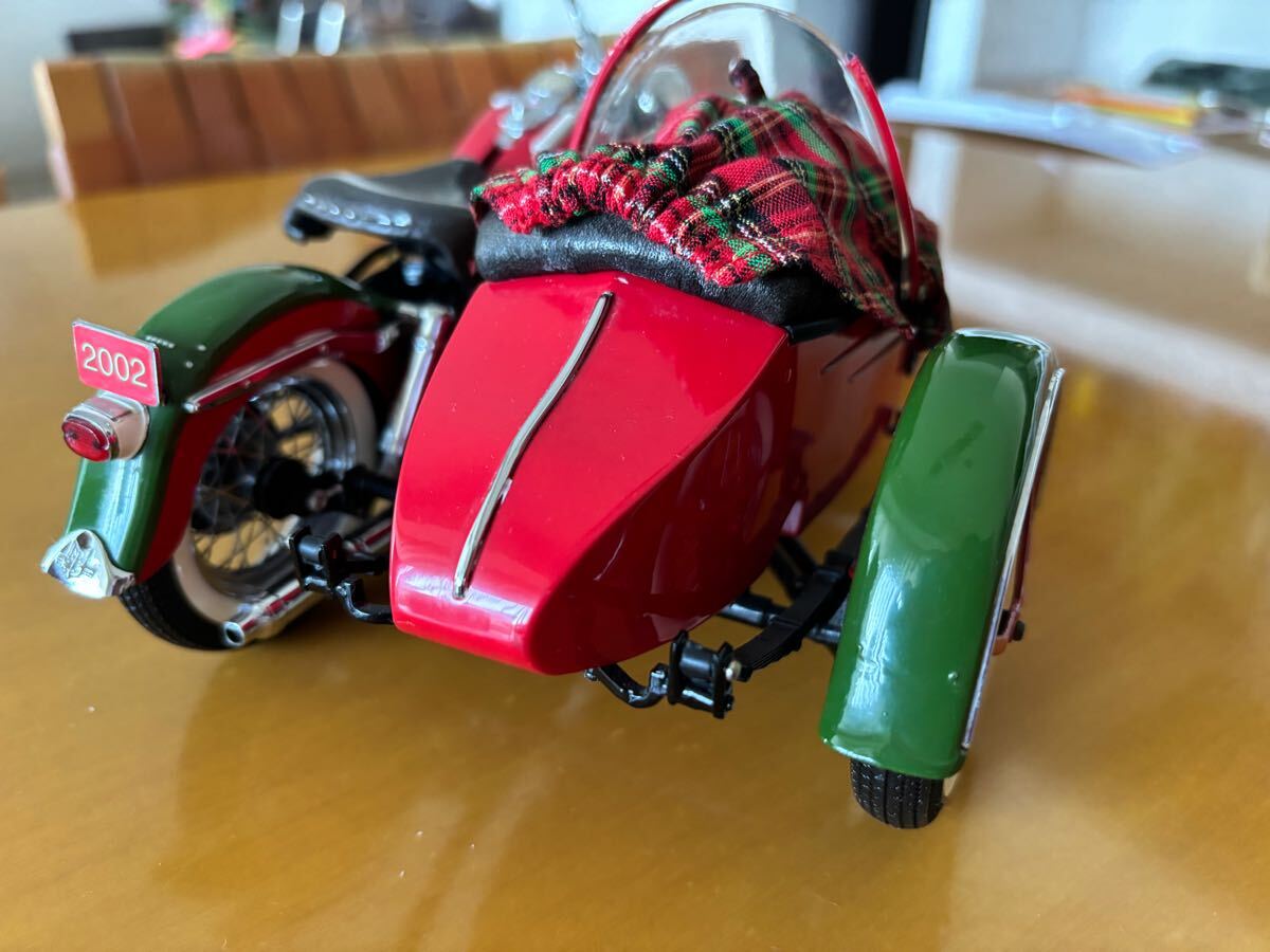 Yahoo!オークション - フランクリンミント ハーレーサイドカー ジャン...