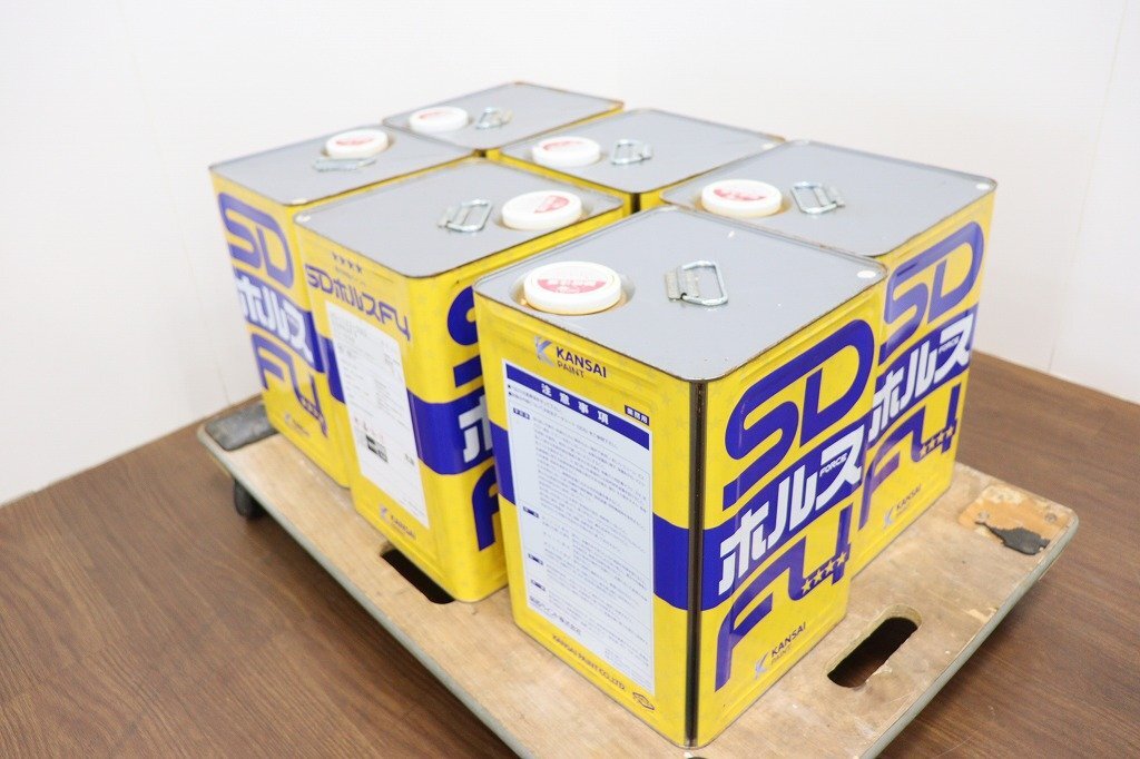 Yahoo!オークション - 【引取限定】新品 J1383 関西ペイント 塗料 合成...