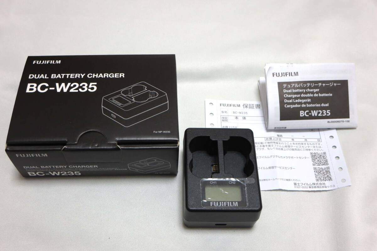 Yahoo!オークション - FUJIFILM 純正チャージャー（BC-W235)