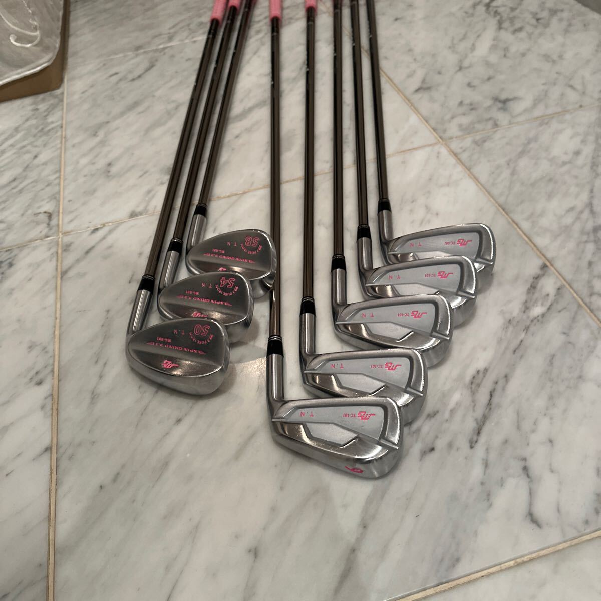 Yahoo!オークション - 三浦技研 TC−101 アイアン5 6 7 8 9 P 50 54 58