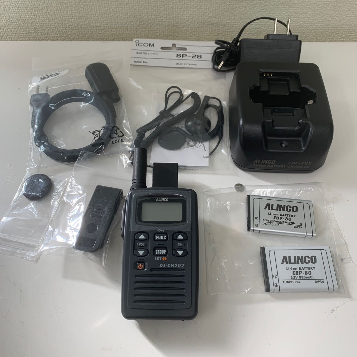 Yahoo!オークション - ジャンク扱い 新品未使用 ALINCO 特定小電力ト...