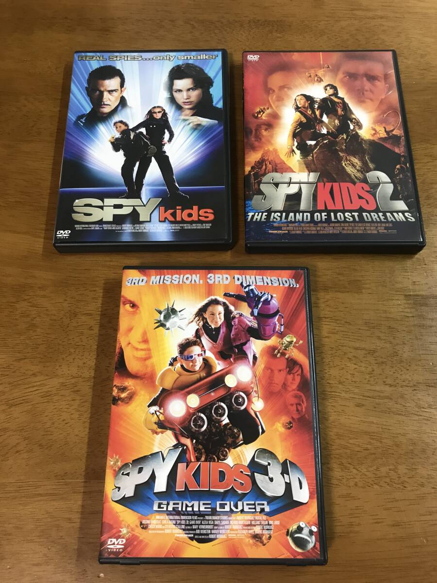 Yahoo!オークション - c7/DVD-BOX 全3作品 ディスク5枚 スパイキッズ ...