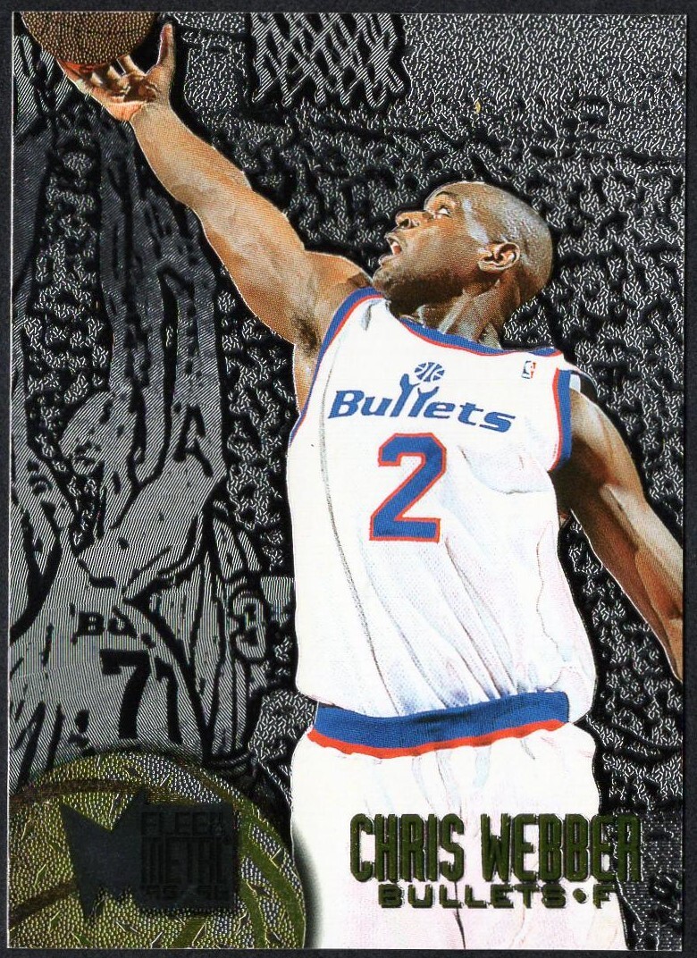 Yahoo!オークション - 【クリスウェバー】NBA95-96 Fleer Metal #113 C...