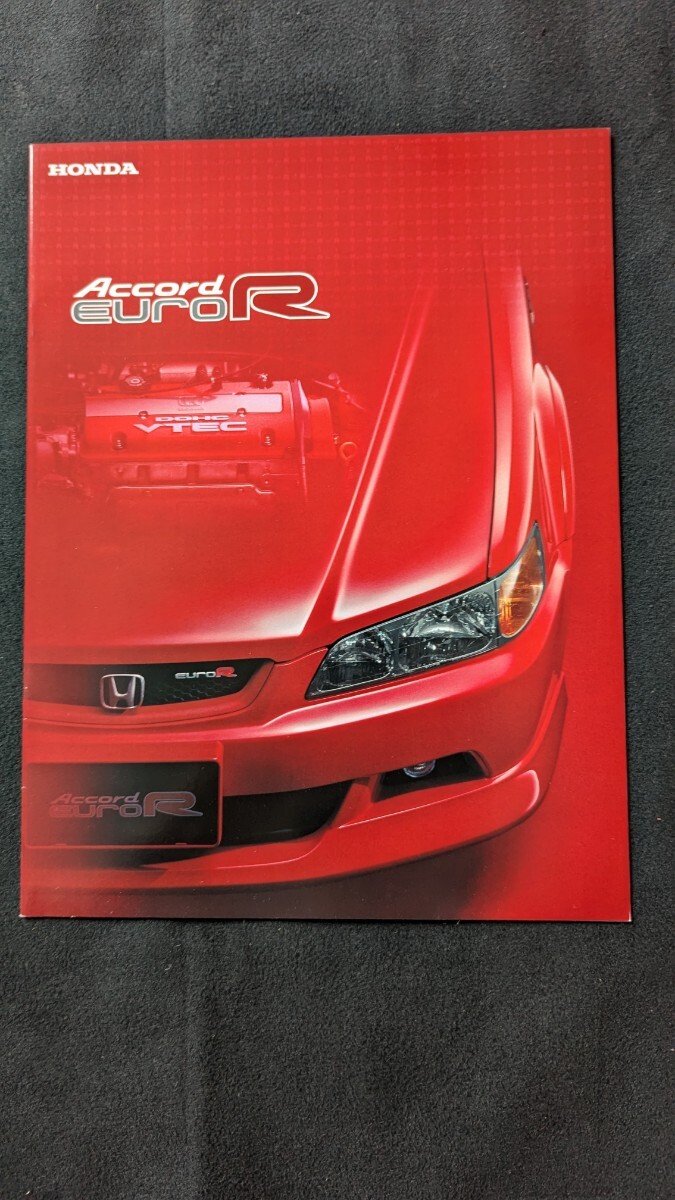 Yahoo!オークション - 【美品】ホンダ アコード・ユーロR【CL1 カタロ...