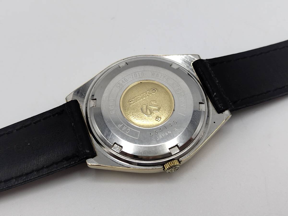 Yahoo!オークション - SEIKO セイコー GS グランドセイコー 56GS HI-BE...