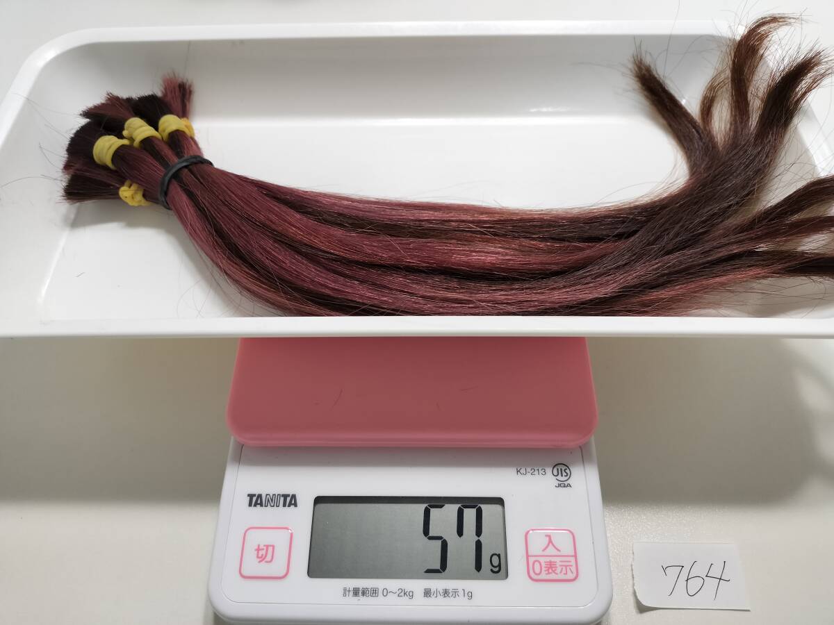 Yahoo!オークション - 20代 約31cm 約57g 髪束 髪の毛【a-764】