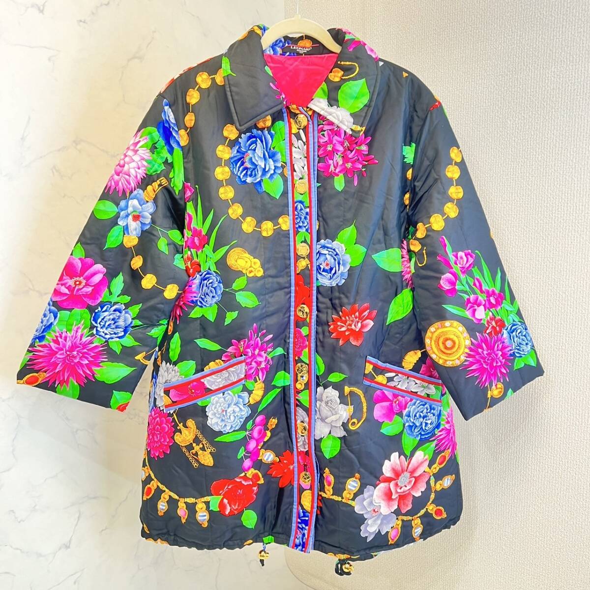 Yahoo!オークション - レオナール LEONARD キルティングジャケット シ...