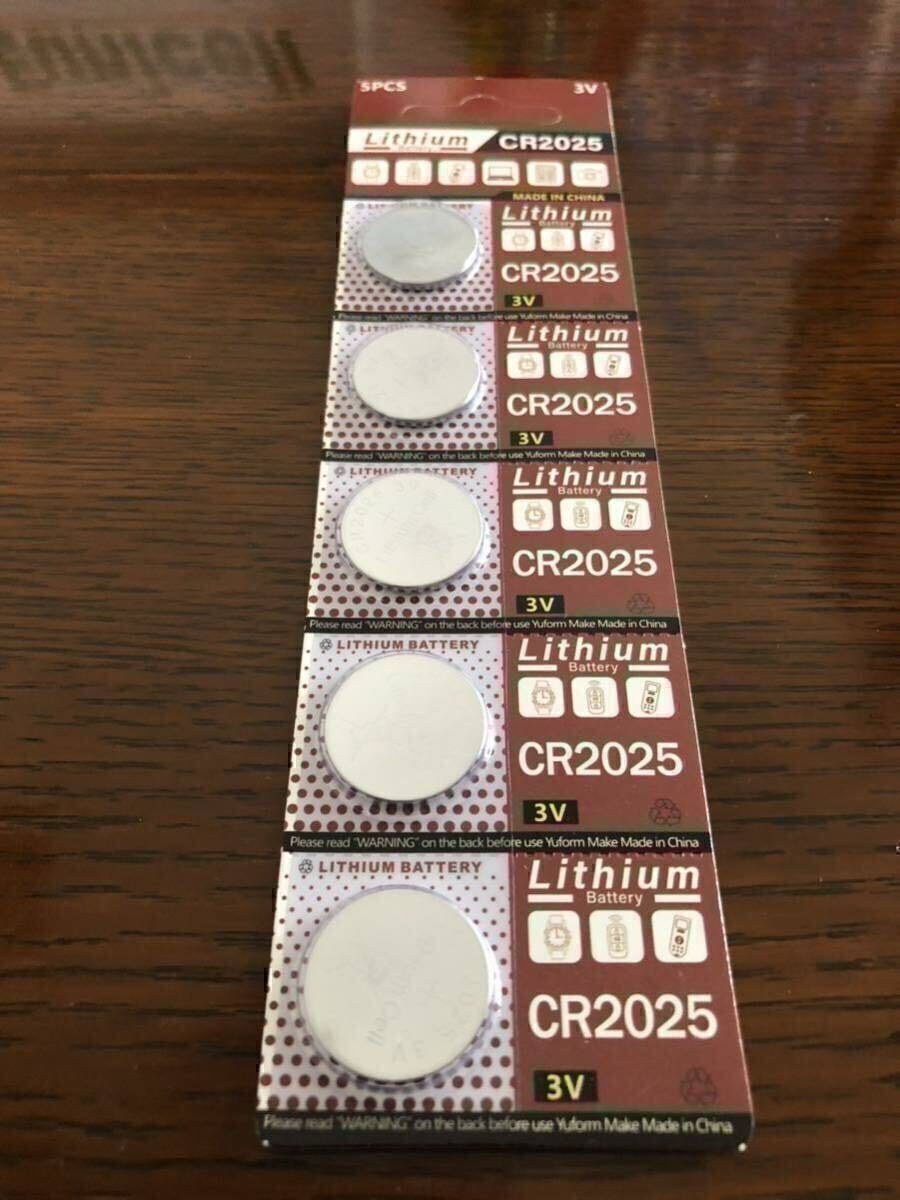 Yahoo!オークション - 送料無料 CR2025リチウム電池 1シート5個入り
