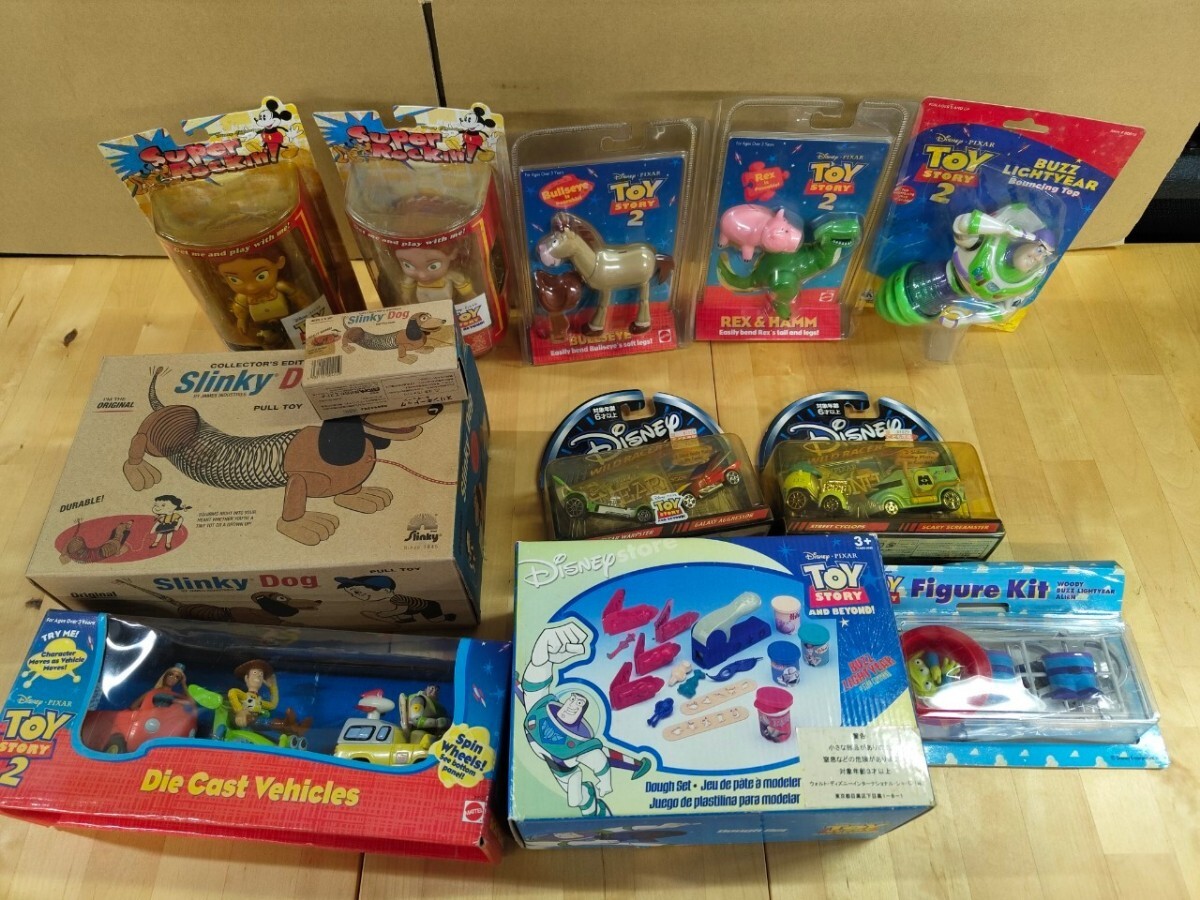 Yahoo!オークション - N86 トイ・ストーリー ミニカー フィギュア おも...