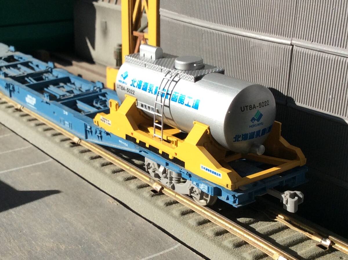 Yahoo!オークション - HO 完成品 UT8A 練乳専用タンクコンテナ1個 1円...