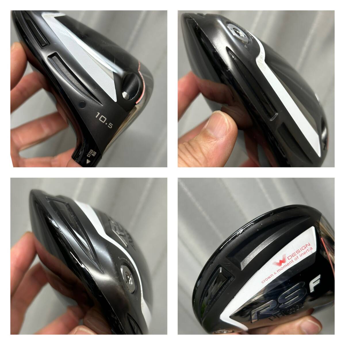 Yahoo!オークション - 綺麗/ RS-F 10.5°190gヘッド単品郵便物定形外69...