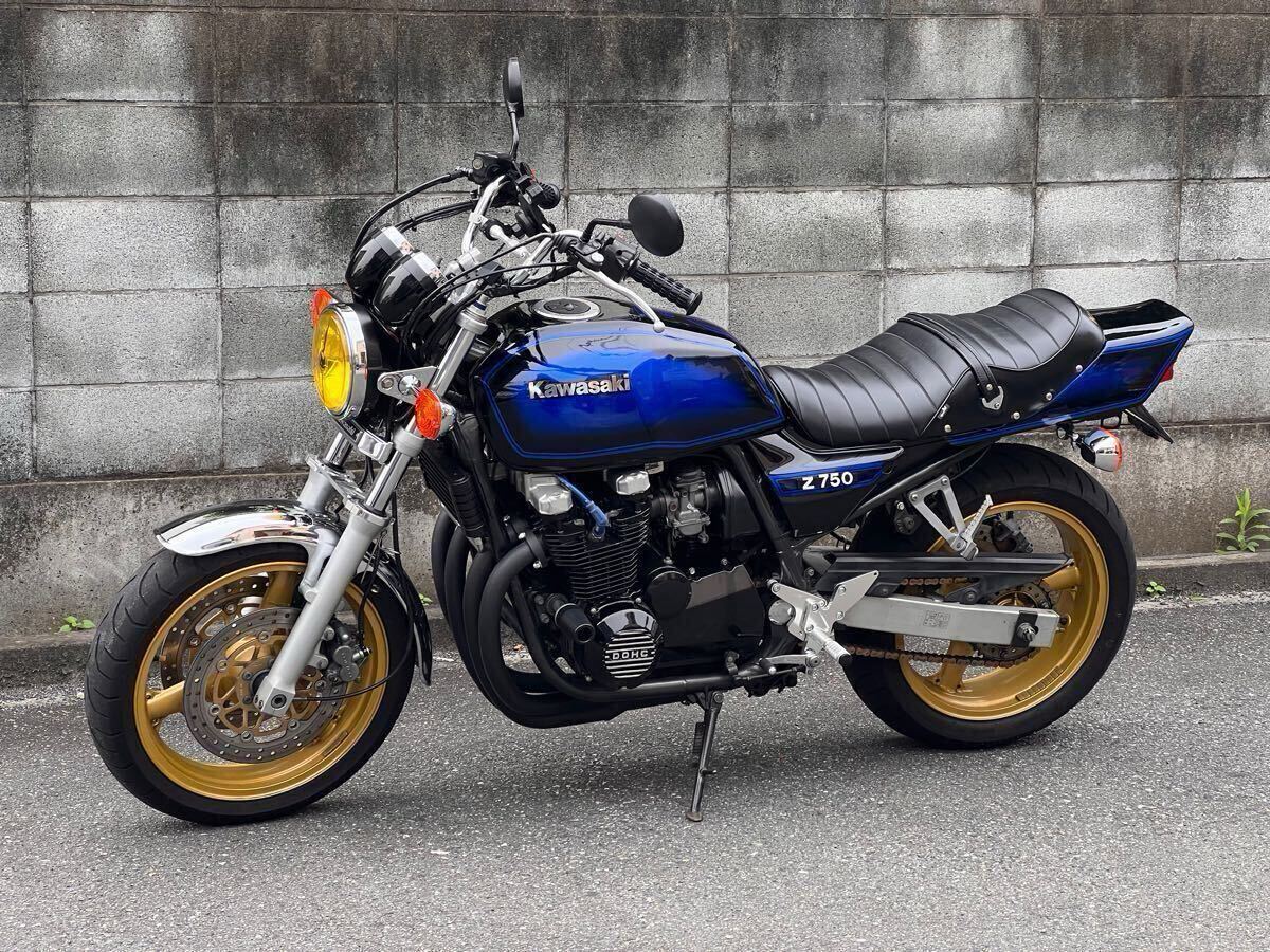 Yahoo!オークション - ゼファー ZEPHYR 750 400 ZR-7 メッキ フロント ...