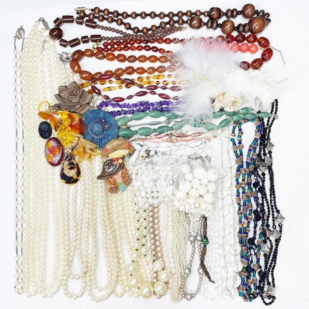 Yahoo!オークション - 【人気】アクセサリー まとめ 総重量 1 040g ネ...