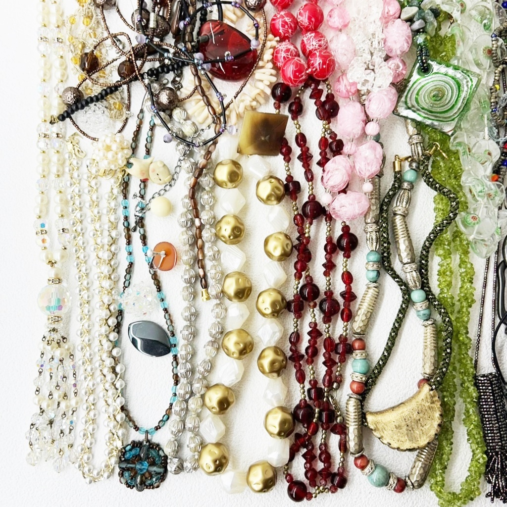 Yahoo!オークション - 【人気】アクセサリー まとめ 総重量 1 420g ネ...