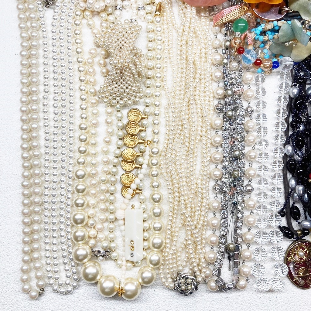 Yahoo!オークション - 【人気】アクセサリー まとめ 総重量 1 245g ネ...