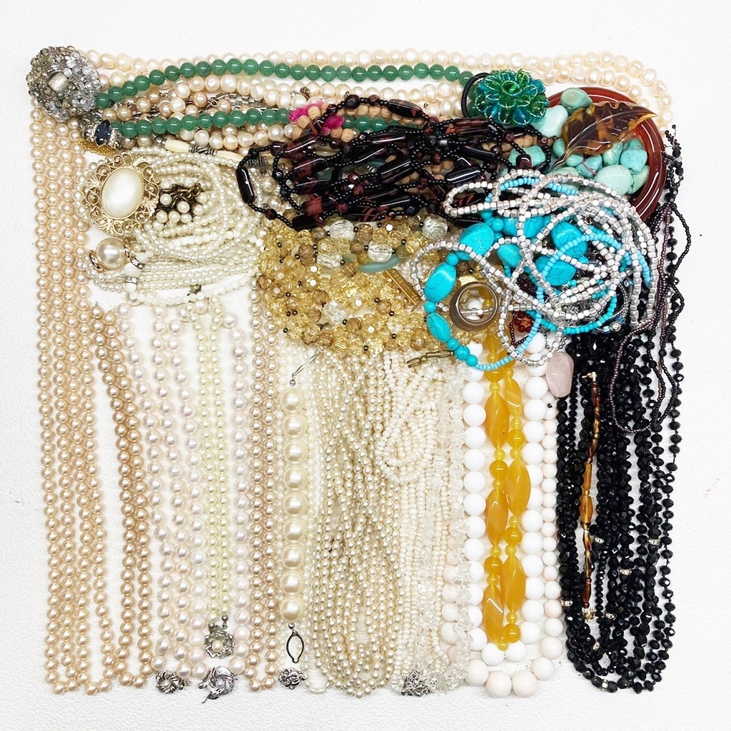 Yahoo!オークション - 【人気】アクセサリー まとめ 総重量 1 260g ネ...