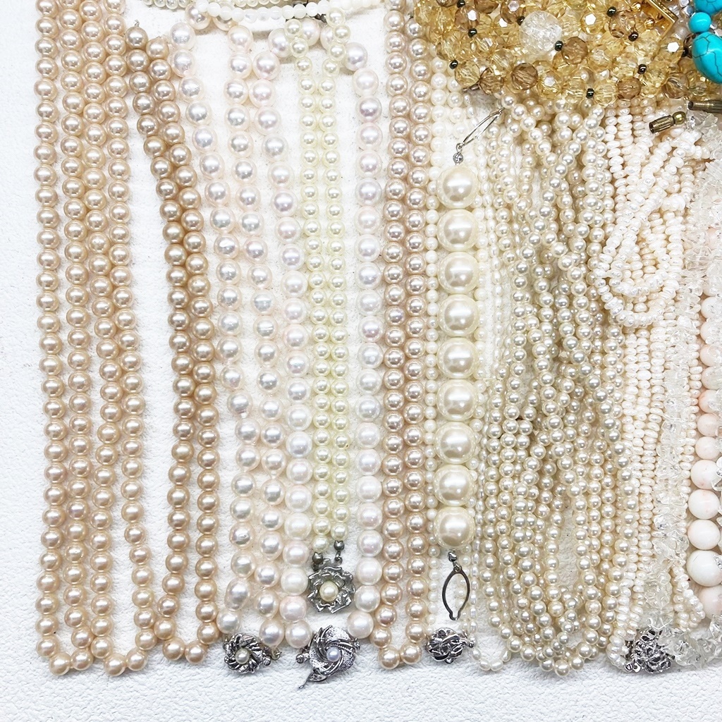 Yahoo!オークション - 【人気】アクセサリー まとめ 総重量 1 260g ネ...