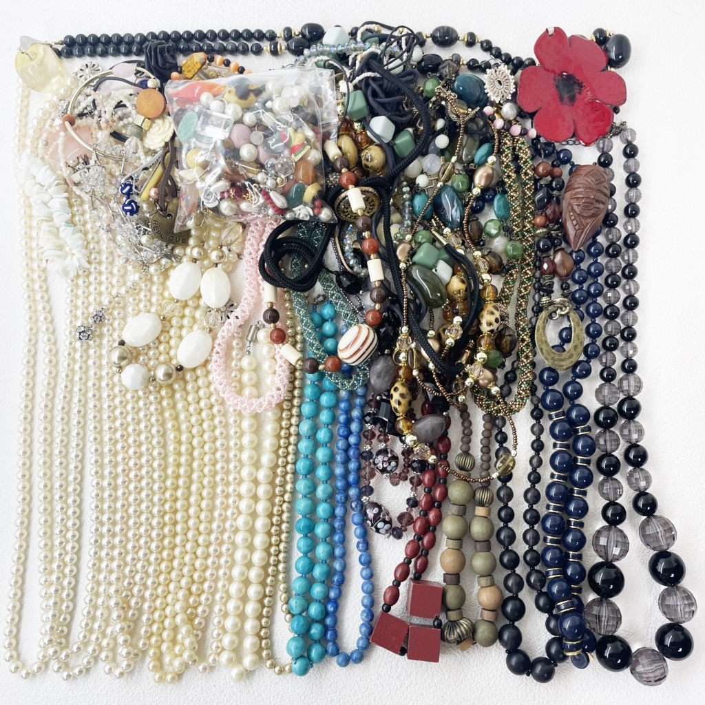 Yahoo!オークション - 【人気】アクセサリー まとめ 総重量 1 420g ネ...