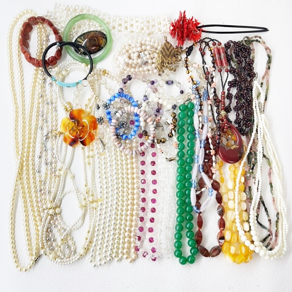 Yahoo!オークション - 【人気】アクセサリー まとめ 総重量 1 205g ネ...