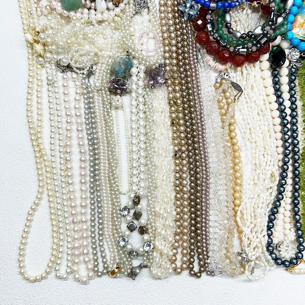 Yahoo!オークション - 【人気】アクセサリー まとめ 総重量 1 275g ネ...