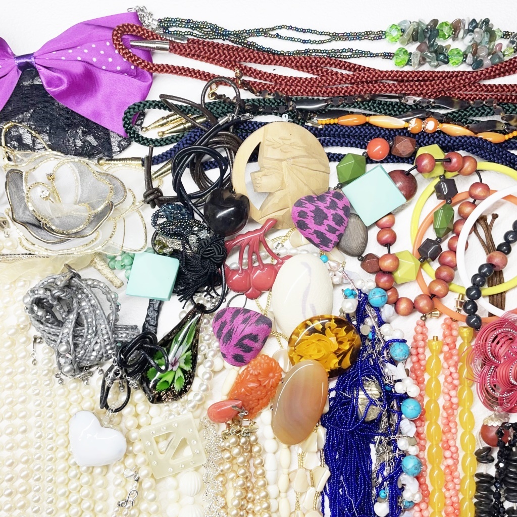 Yahoo!オークション - 【人気】アクセサリー まとめ 総重量 1 115g ネ...