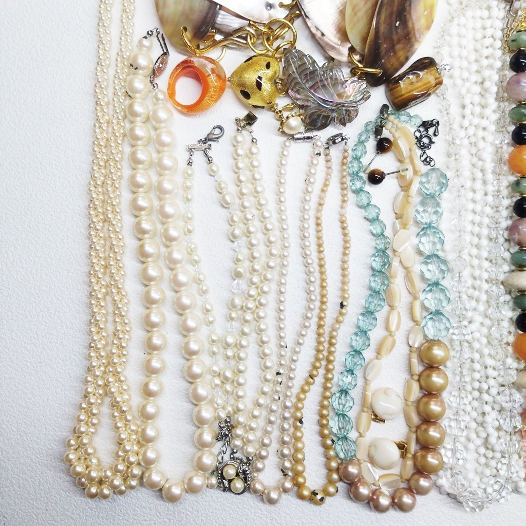 Yahoo!オークション - 【人気】アクセサリー まとめ 総重量 1 395g ネ...