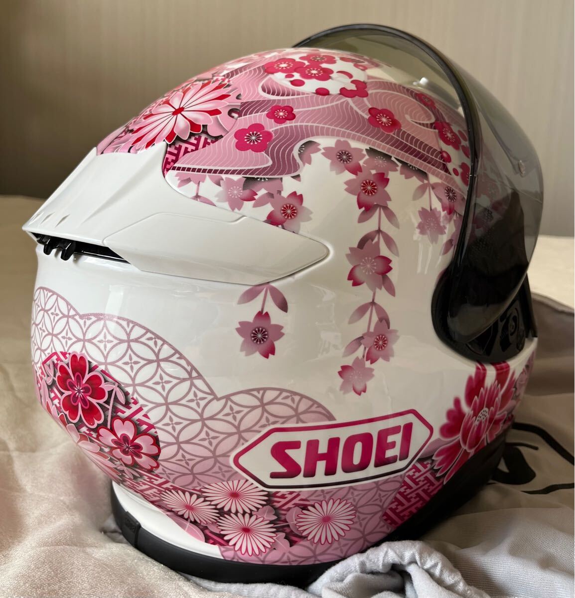 日本代購代標第一品牌【樂淘letao】－SHOEI ショウエイ Z7 和柄 ブルーミラーシールド（クリアシールド付き）