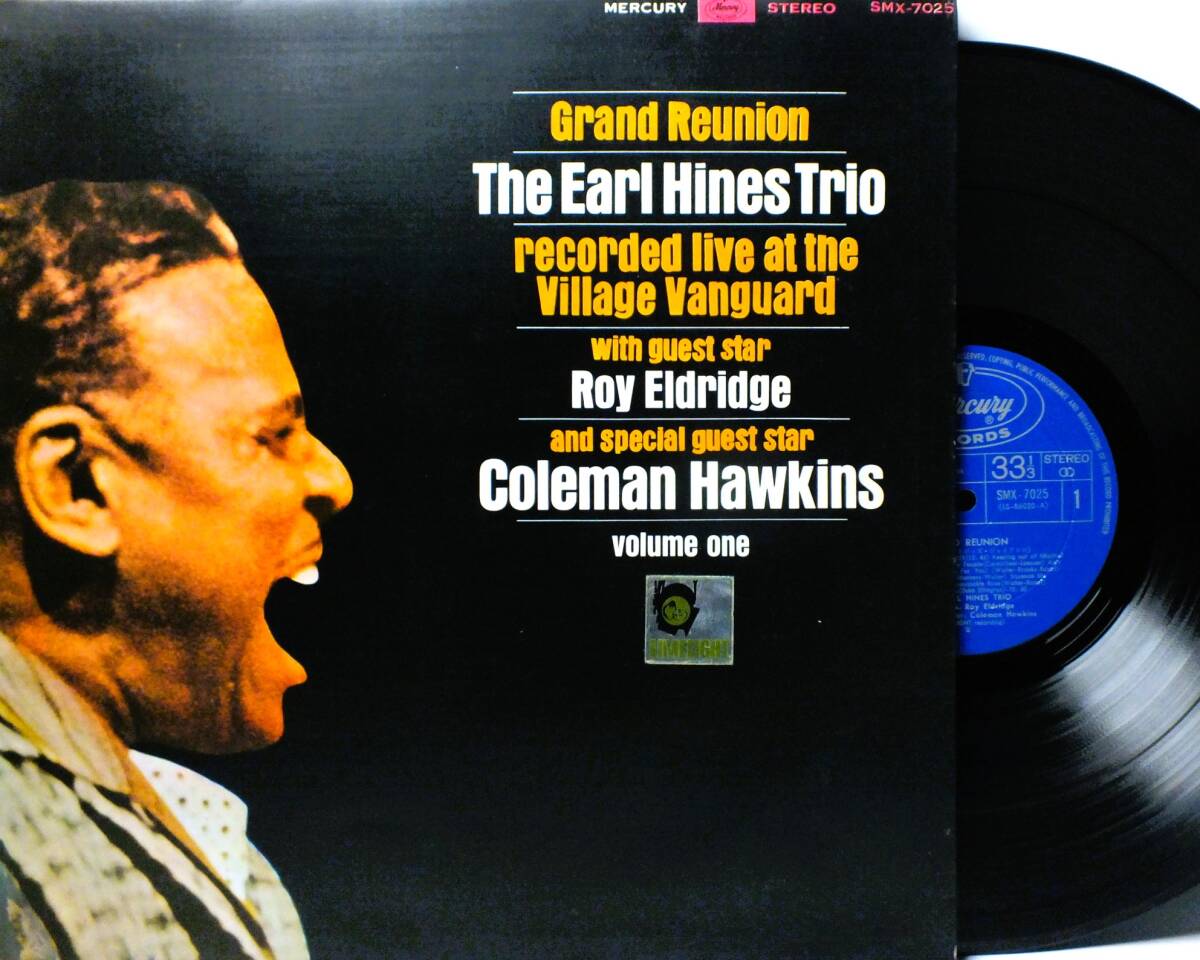 LP SMX 7025 コールマン ホーキンス COLEMAN HAWKINS THE EARL HINES TRIO / GRAND REUNION 8商品以上同梱 2411(ジャズ一般 ...