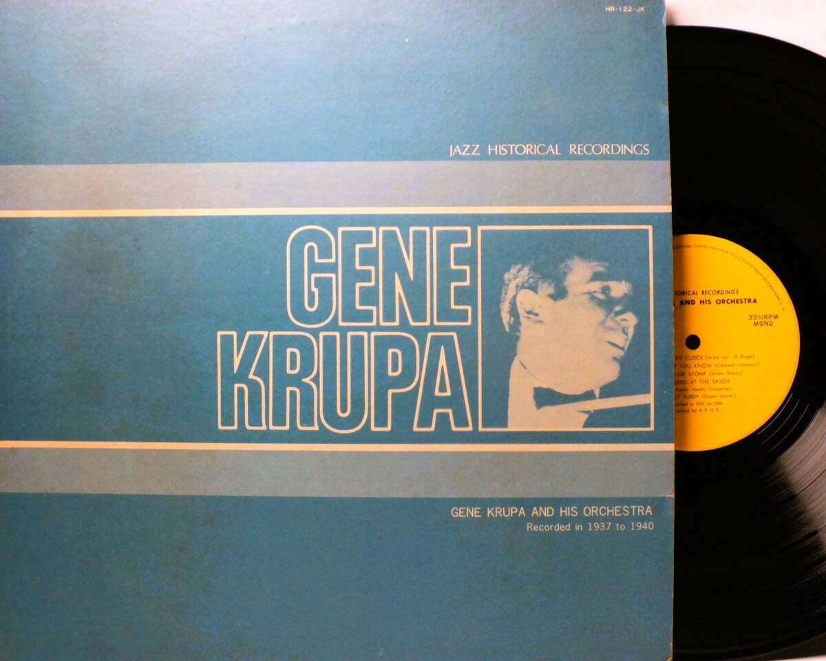 Yahoo!オークション - LP HR 122-JK ジーン・クルーパ GENE KRUPA JAZZ...